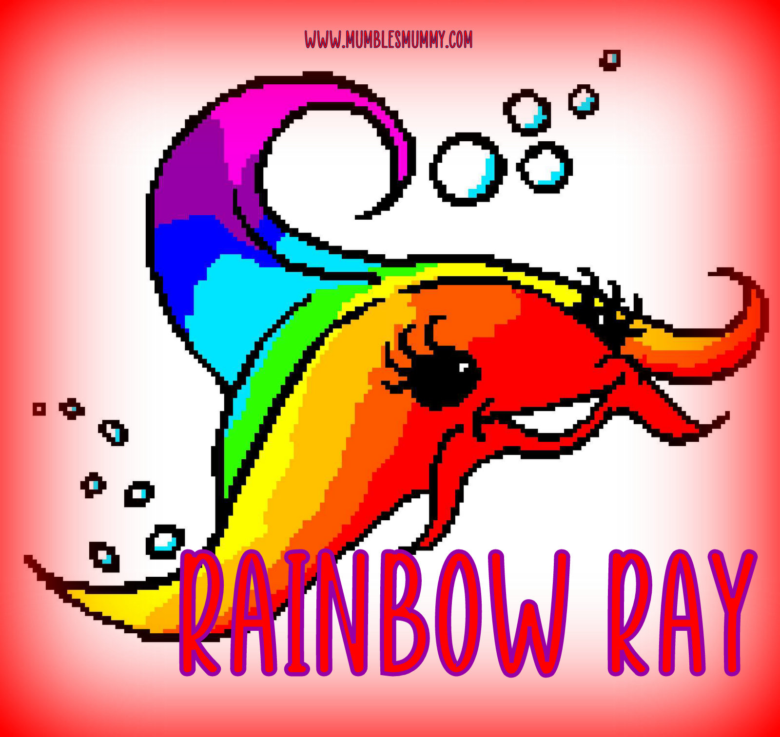Rainbow Ray Pattern Release – MumblesMummy